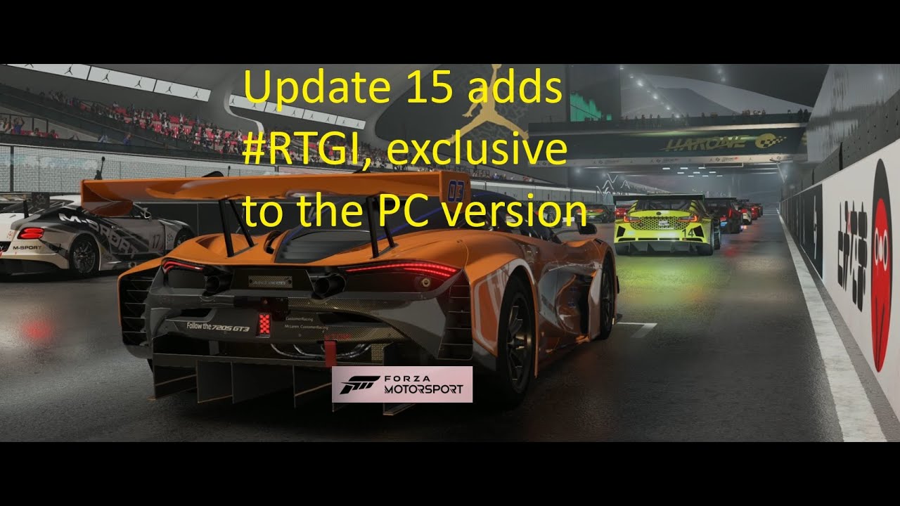 Forza Motorsport Update 15 adds RTGI to PC version - YouTube