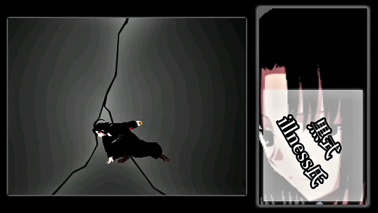 【MUGEN】黒式【MELTY BLOOD / 両儀式】 - YouTube