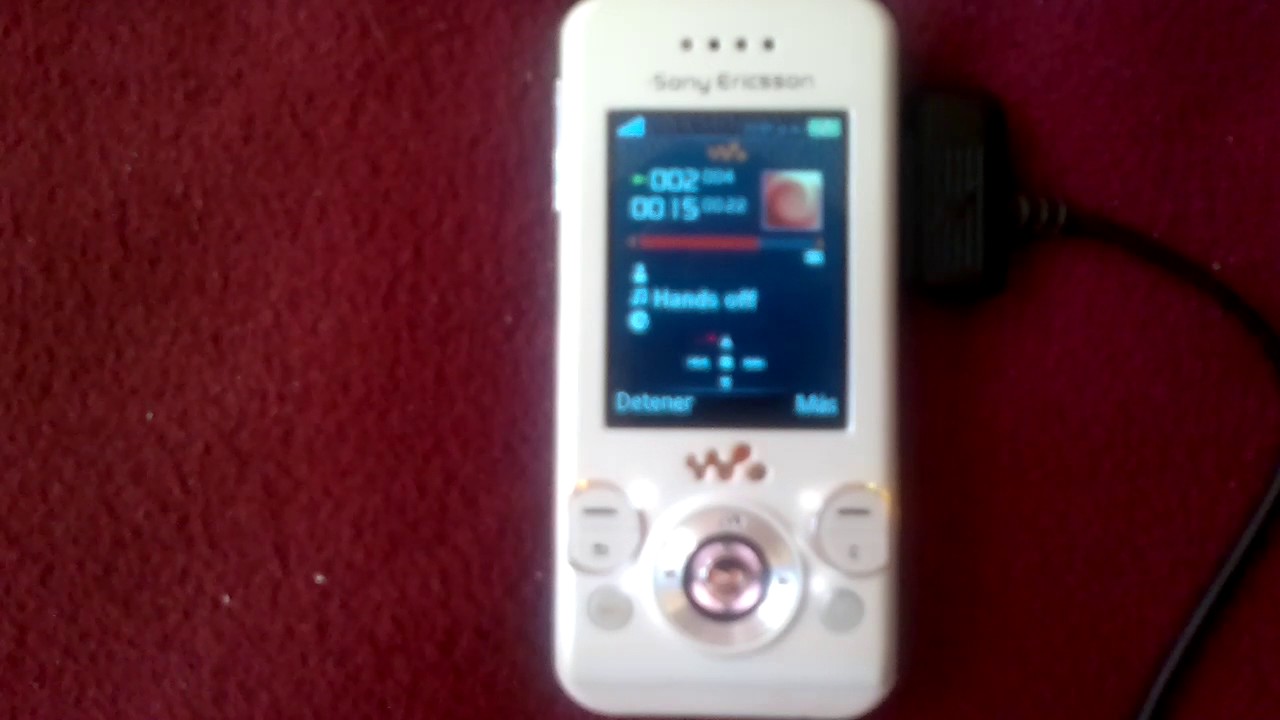 Sony Ericsson w580i 2 - YouTube