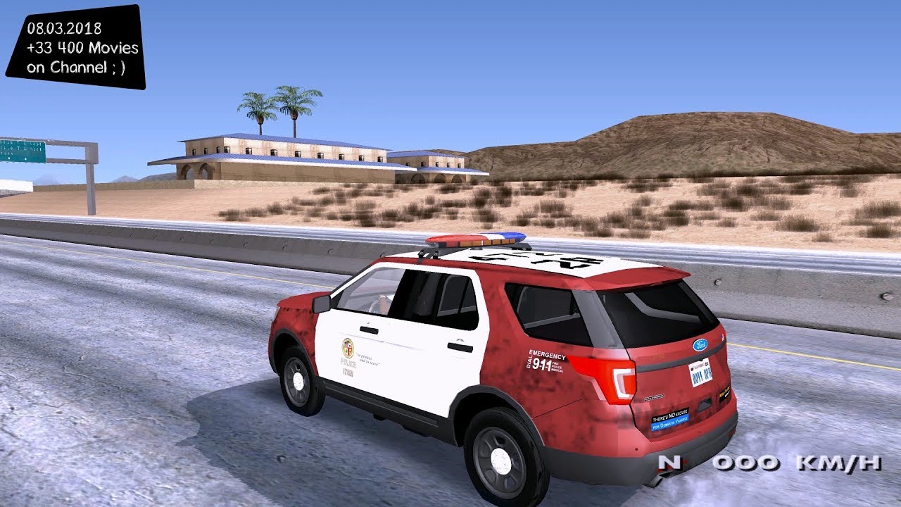 2016 Ford Police Interceptor Utility LSPD Grand Theft Auto San Andreas ...