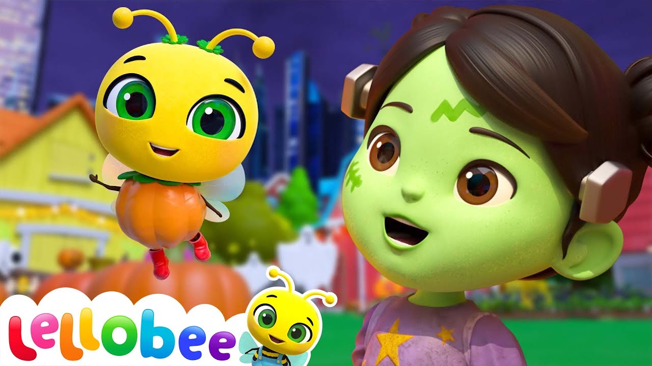 No Monsters Scared Of The Dark | Lellobee by CoComelon | Nursery Rhymes ...