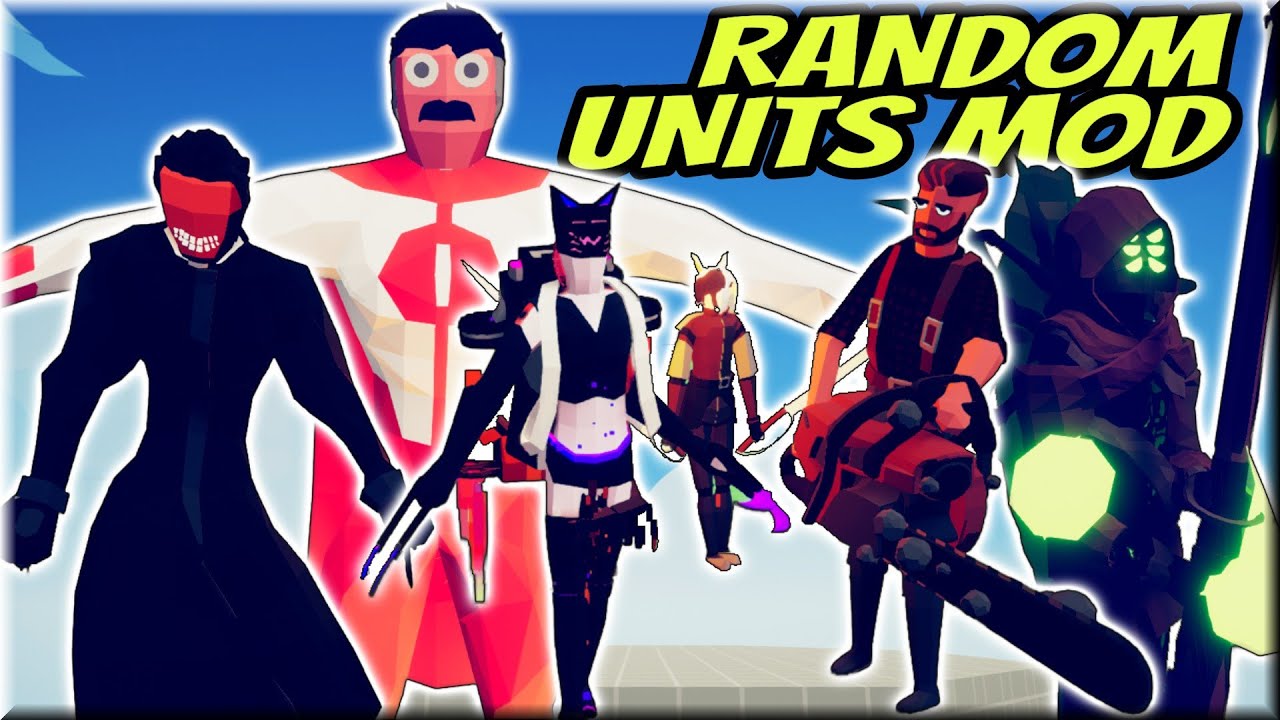 New Mod 'Random Units' added 5 Units! - TABS Totally Accurate Battle ...