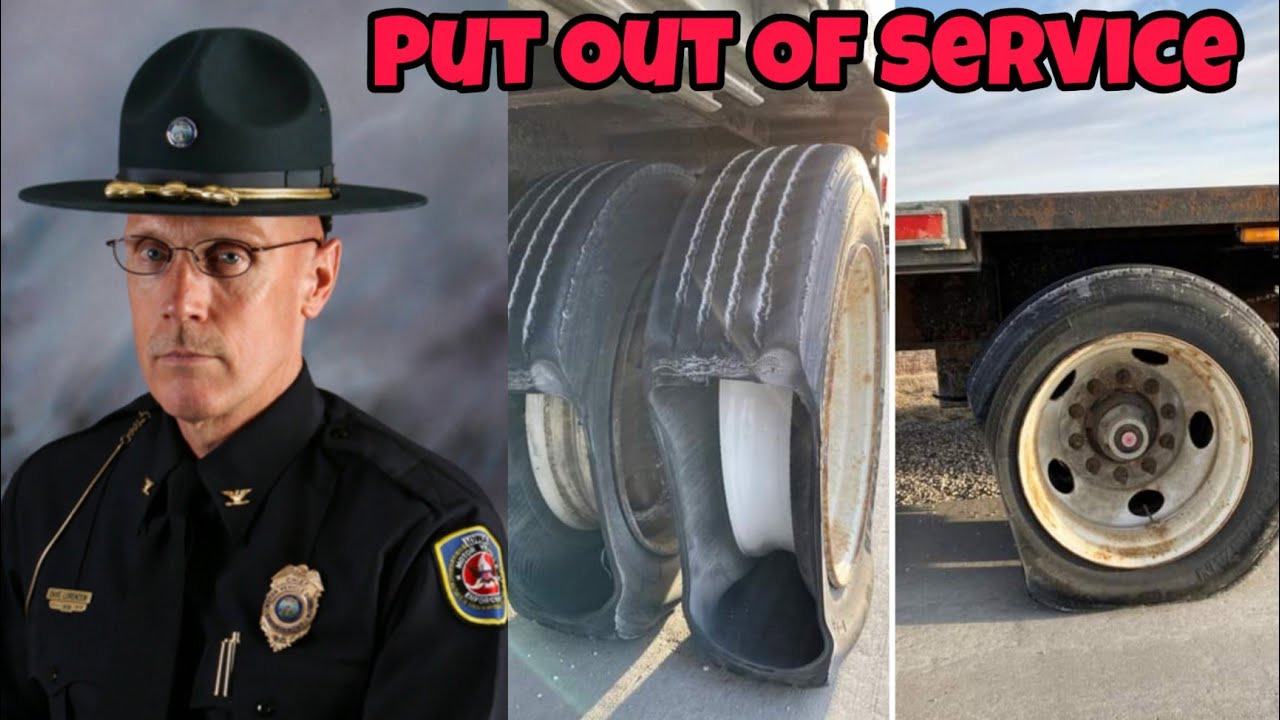 DOT Officer Puts Trucker Out Of Service For Dragging His Tires On The ...