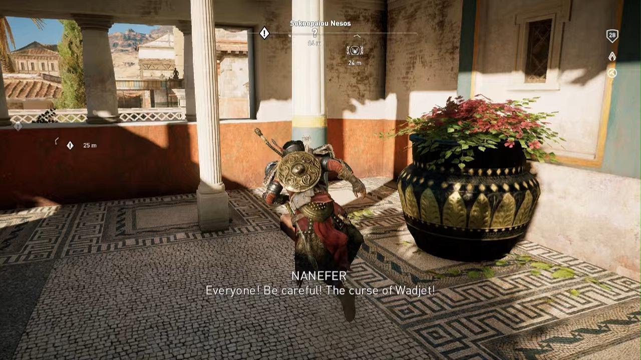 B-B-Be careful S-S-Snakes AC origins NPC dialogue - YouTube