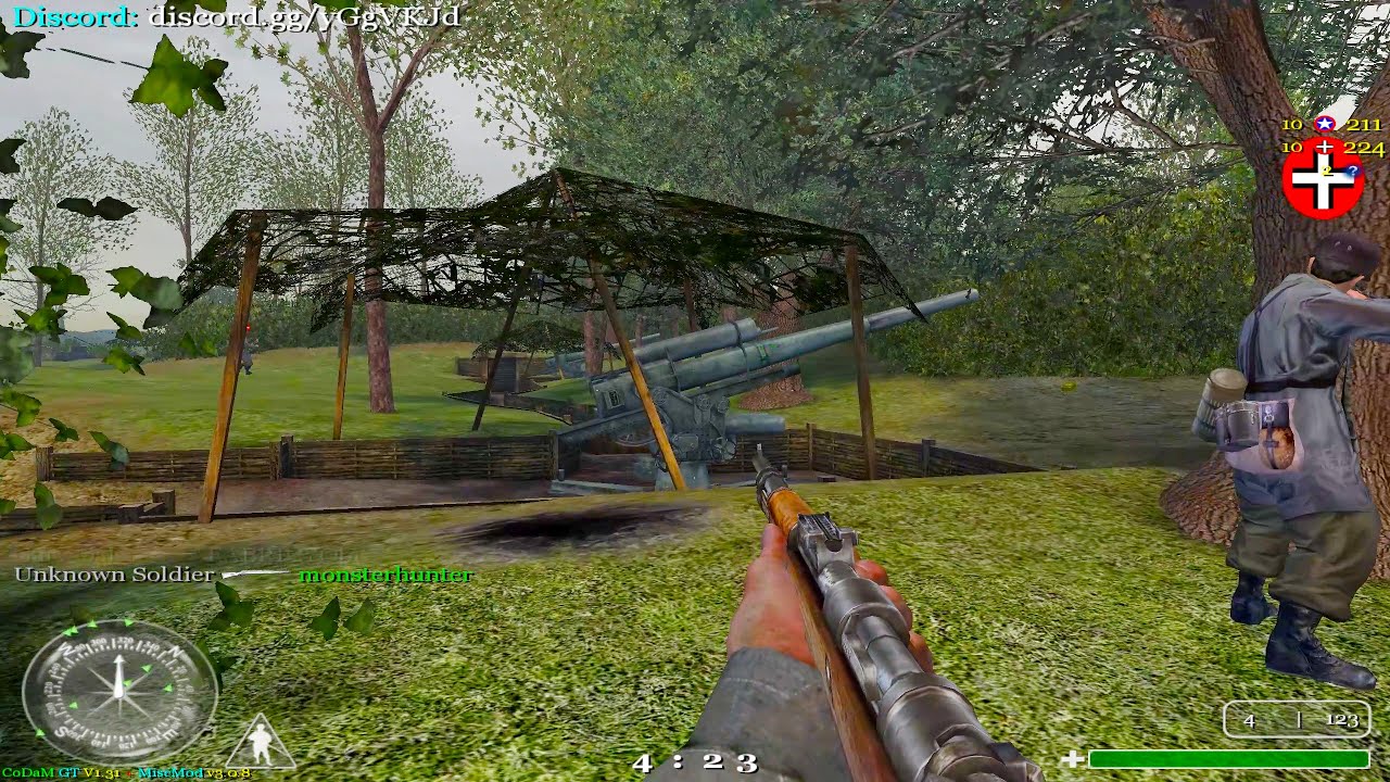 Call of Duty 1.1 Multiplayer In 2022 Brecourt Gameplay - YouTube