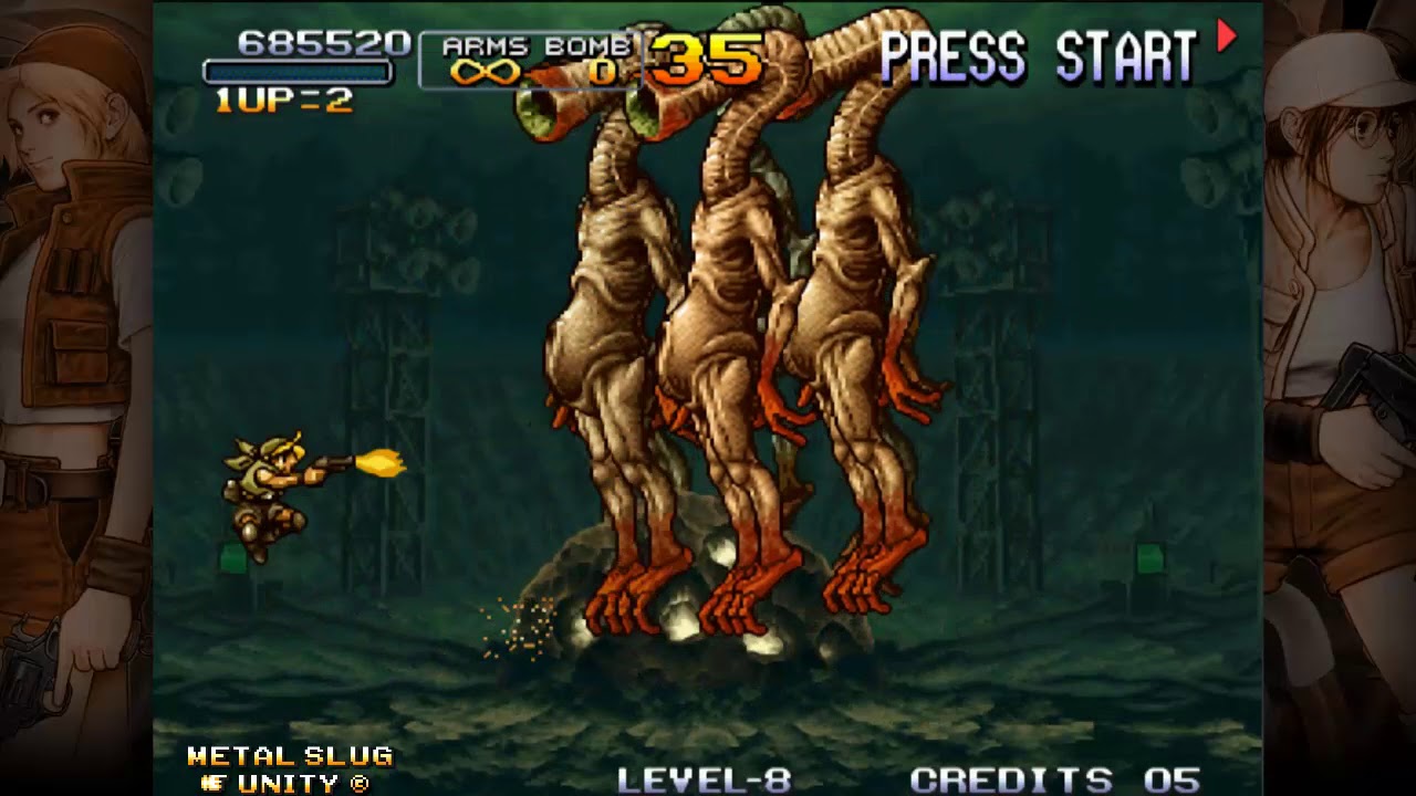 METAL SLUG 3 | MISIÓN 2 SUB-JEFE - MONOEYES NIVEL 8 | FIGHTCADE - YouTube