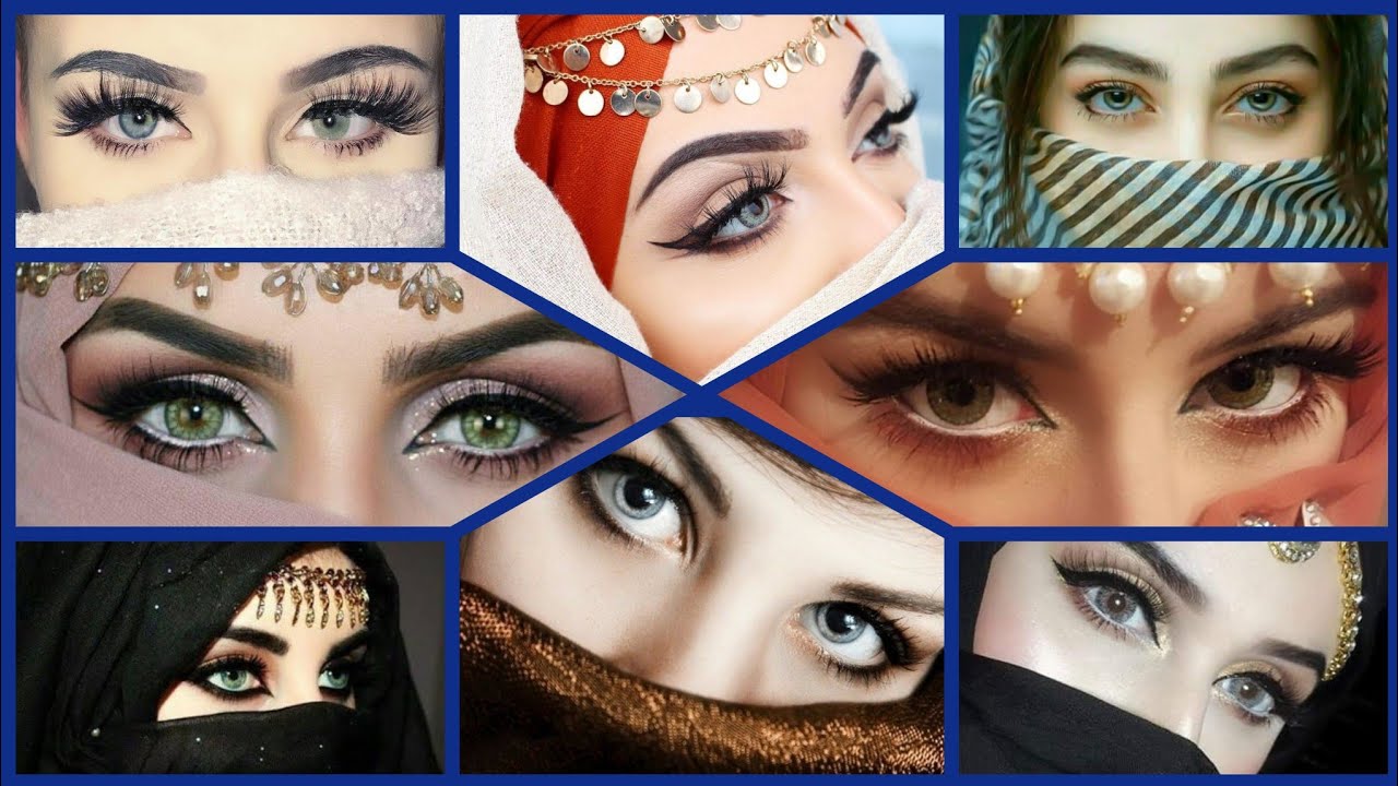 Eyes DpZ || Hidden Face Girls Dp's |Beautiful Girl Eyes Photo || Hijab ...