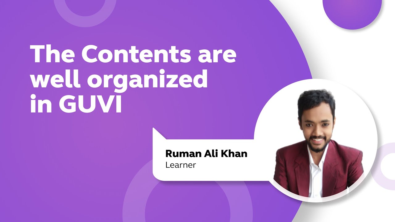 Checkout Ruman's Upskilling Journey with GUVI's Data Science Program ...