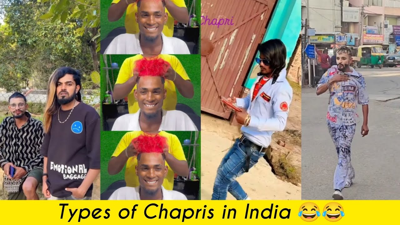 Types of chapris in India 😂😂 #Chapri #Monalisa #troll - YouTube