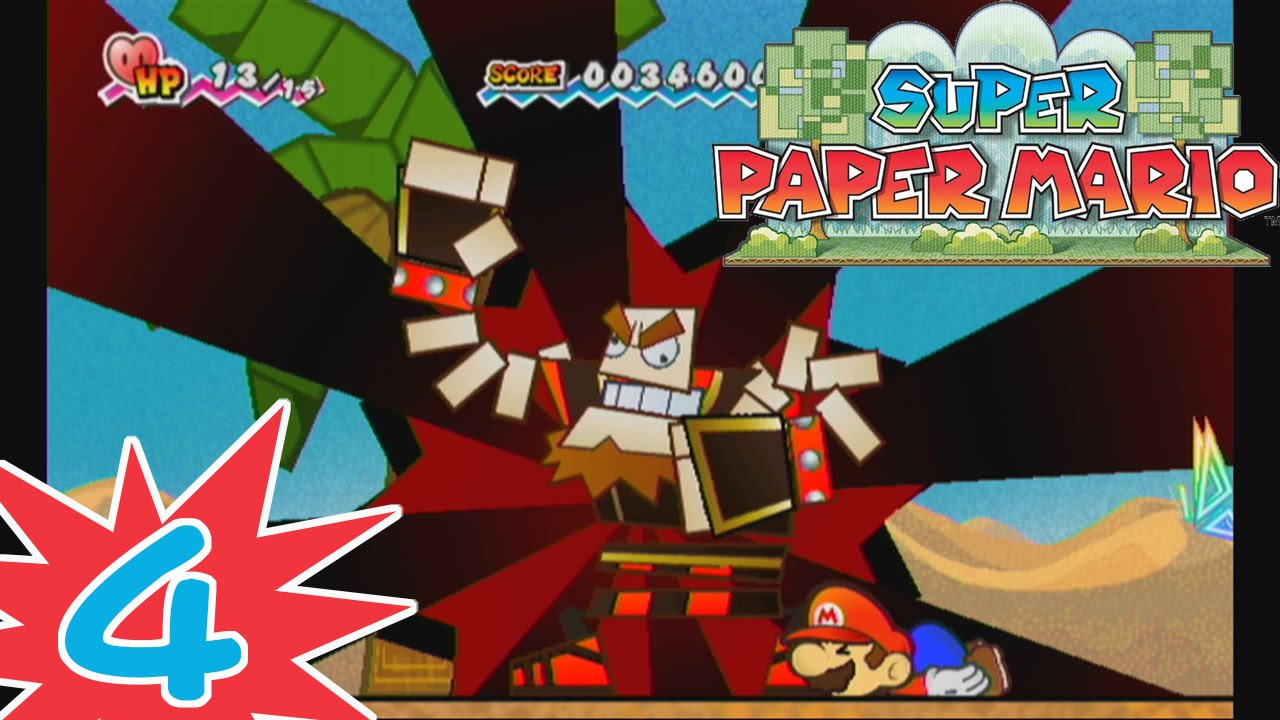 Super Paper Mario: Episode 4 - Let's Chunk O' Chunks! - YouTube