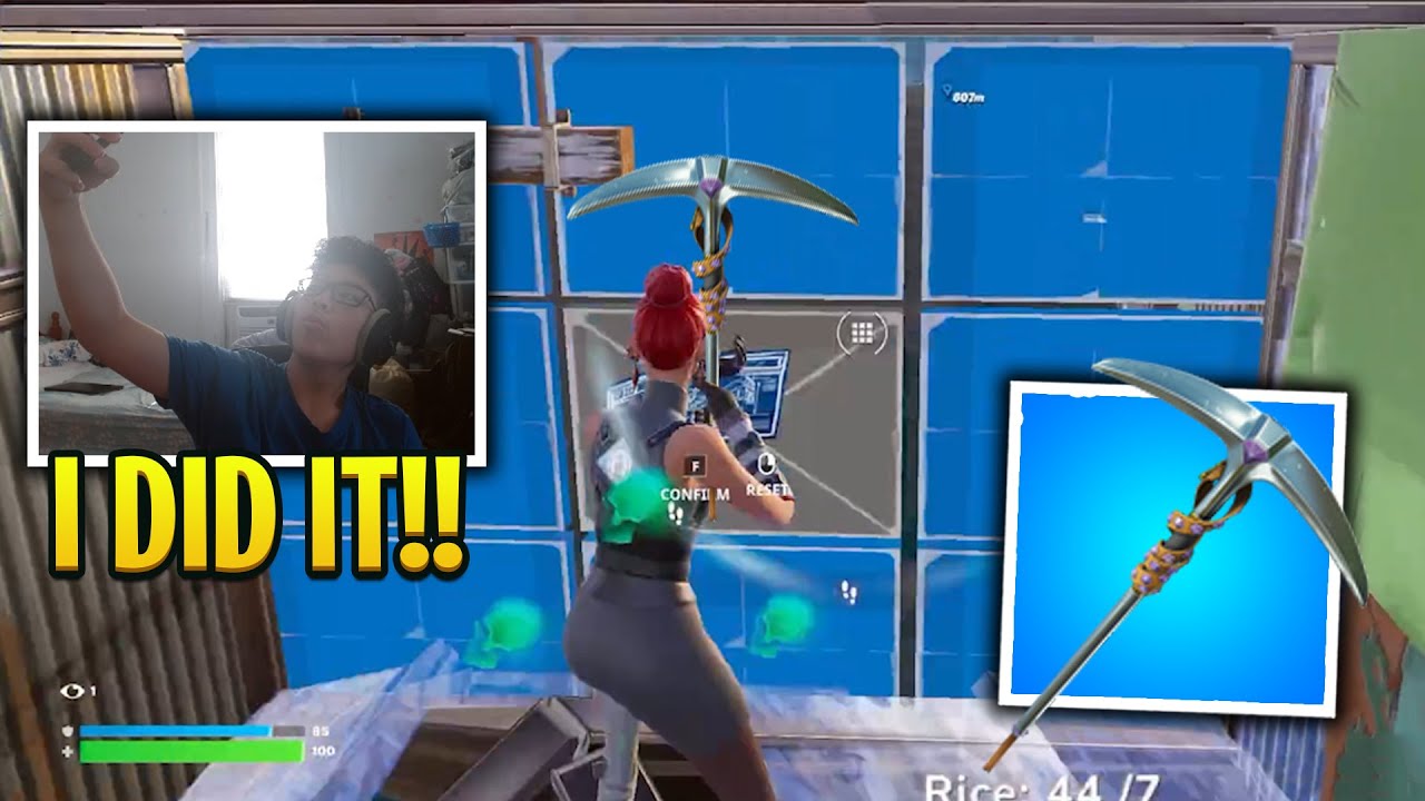 AsianJeff Solo Road To Unreal Ranked in SEASON 2 with Epic Pickaxe - YouTube