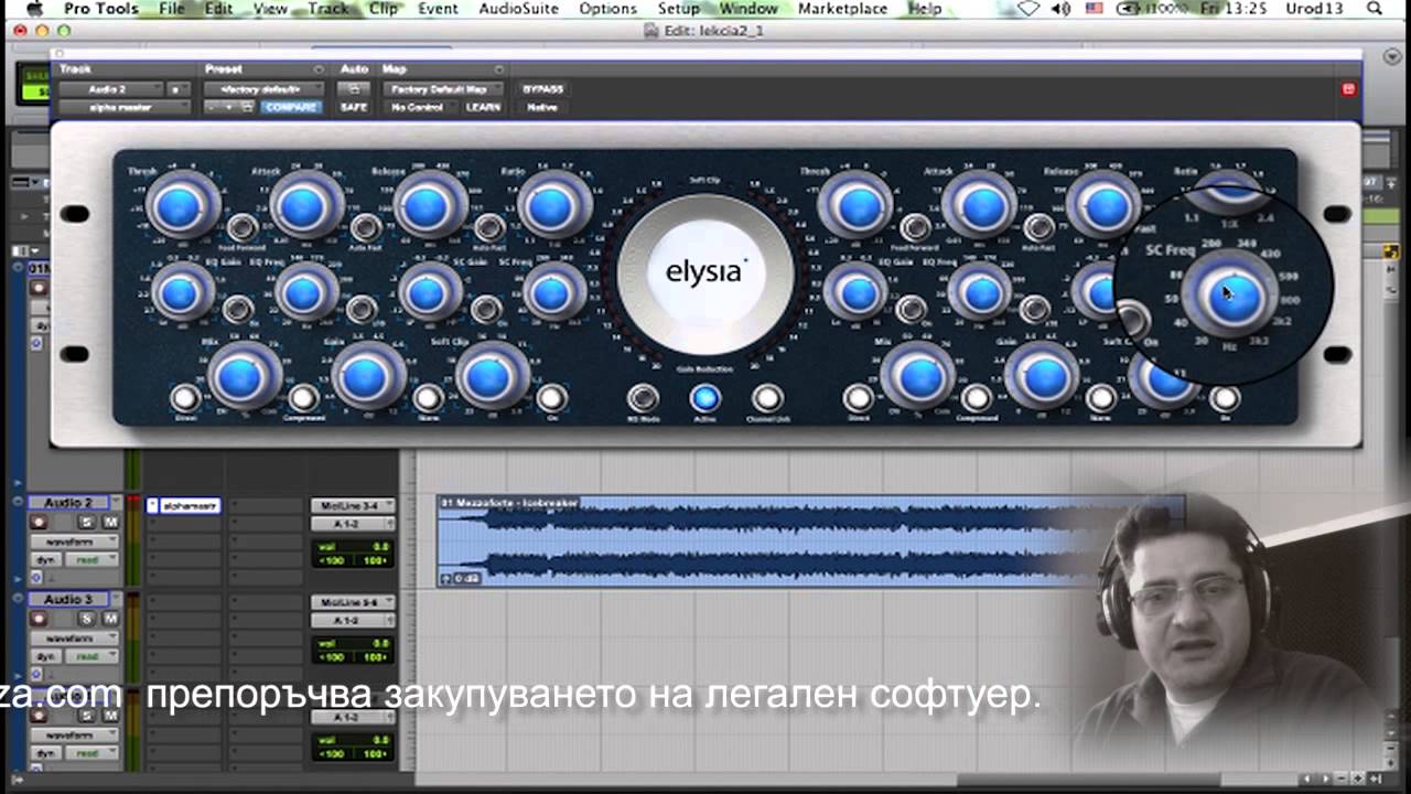 Elysia alpha compressor tutorial bg audio - YouTube