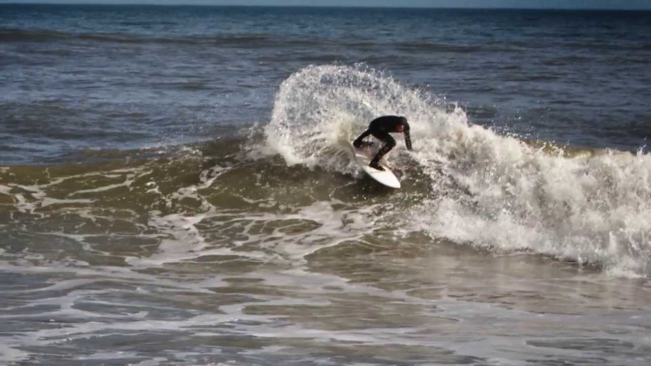 Outer Banks Winter Surf 2013/14 - YouTube