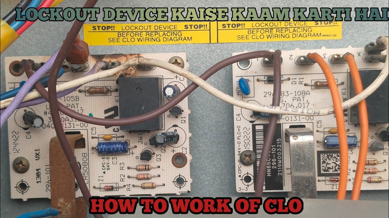 50TJ-028-231S CARRIER PACKAGE - HOW TO CHECK LOCKOUT DEVICE | CLO ...