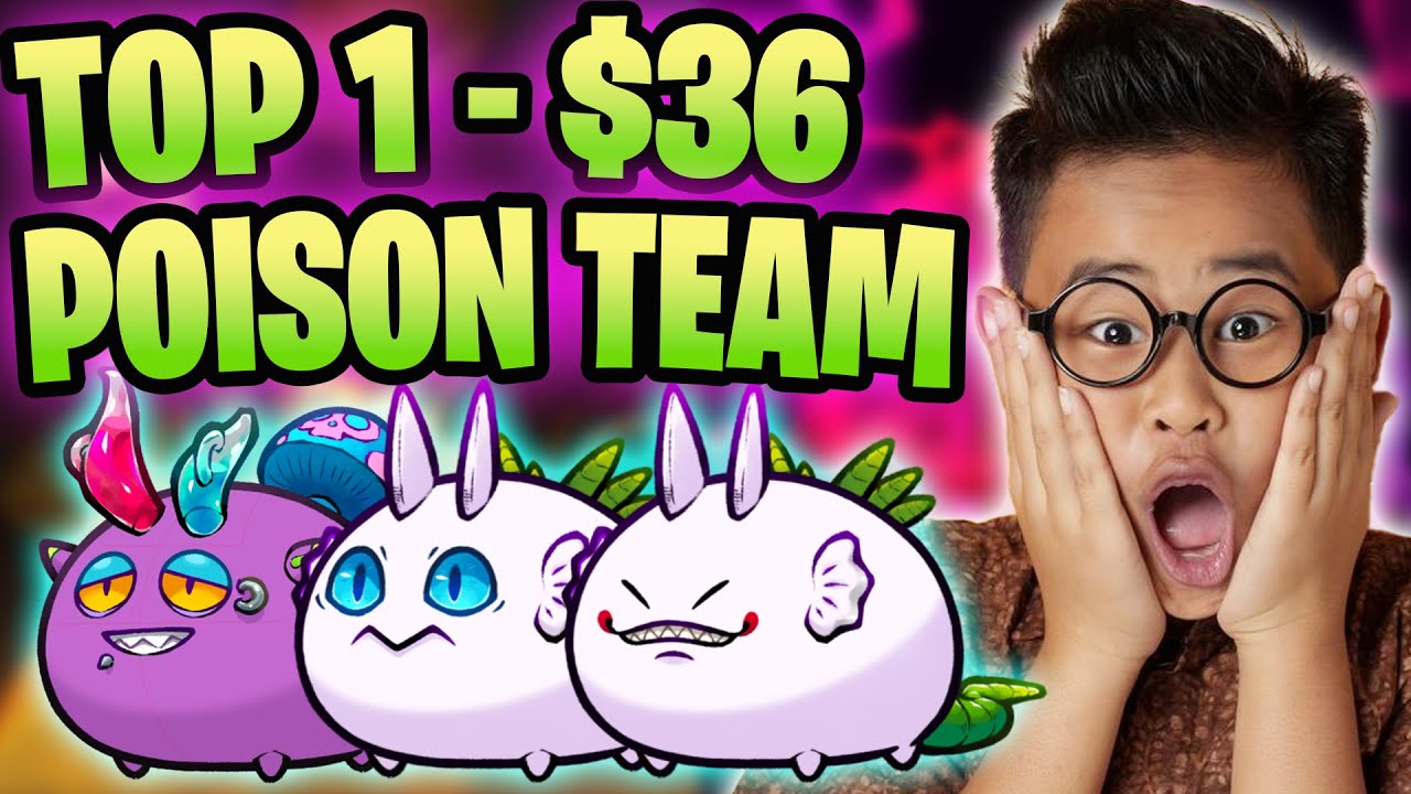 TOP 1 VENOKI POISON BUILD | ORIGINS LEADERBOARDS | AXIE INFINITY - YouTube