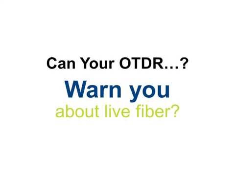 Can Your OTDR...? The M Series OTDRs with TruEvent™ Technology can ...
