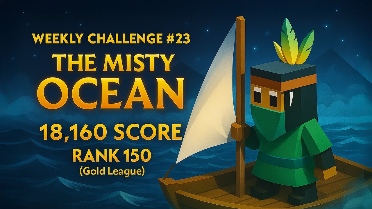 Polytopia Weekly Challenge #23 | REPLAY | Rank 150! 🔥 | 'The Misty ...