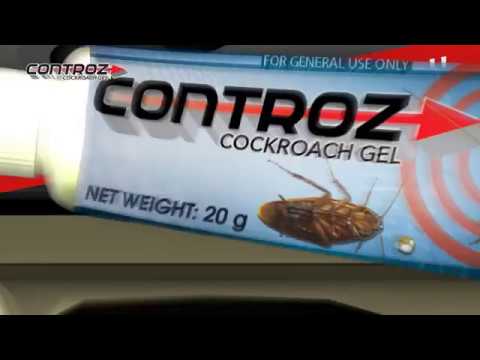 Controz Cockroach Gel - Teaser - YouTube