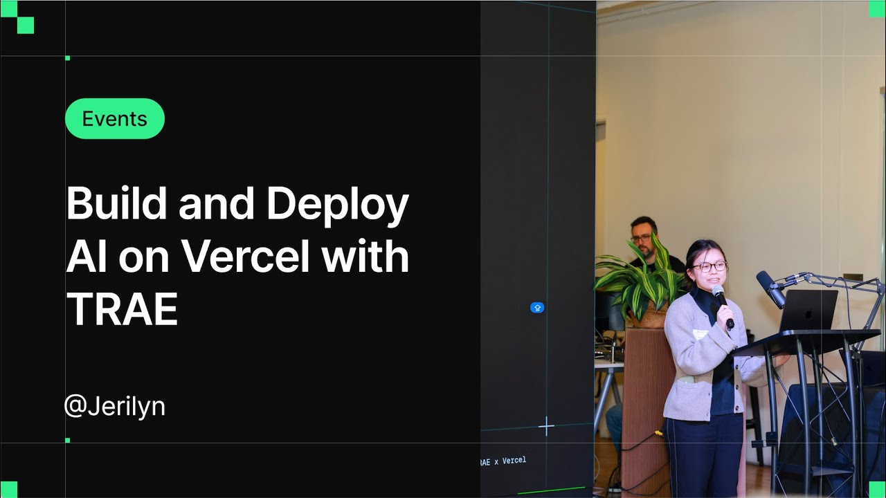 Build and Deploy AI on Vercel with TRAE - YouTube