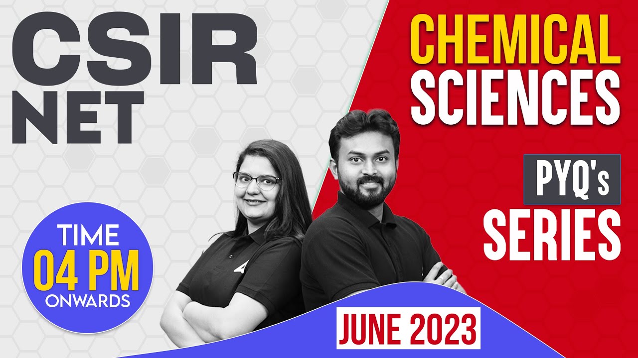 CSIR NET Chemical Science Feb 2025 | Previous Year Question - June 2023 ...