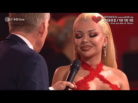 Katja Krasavice spendet 100 Tausend Euro für Kinder // bei Ein Hertz für Kinder❤️
