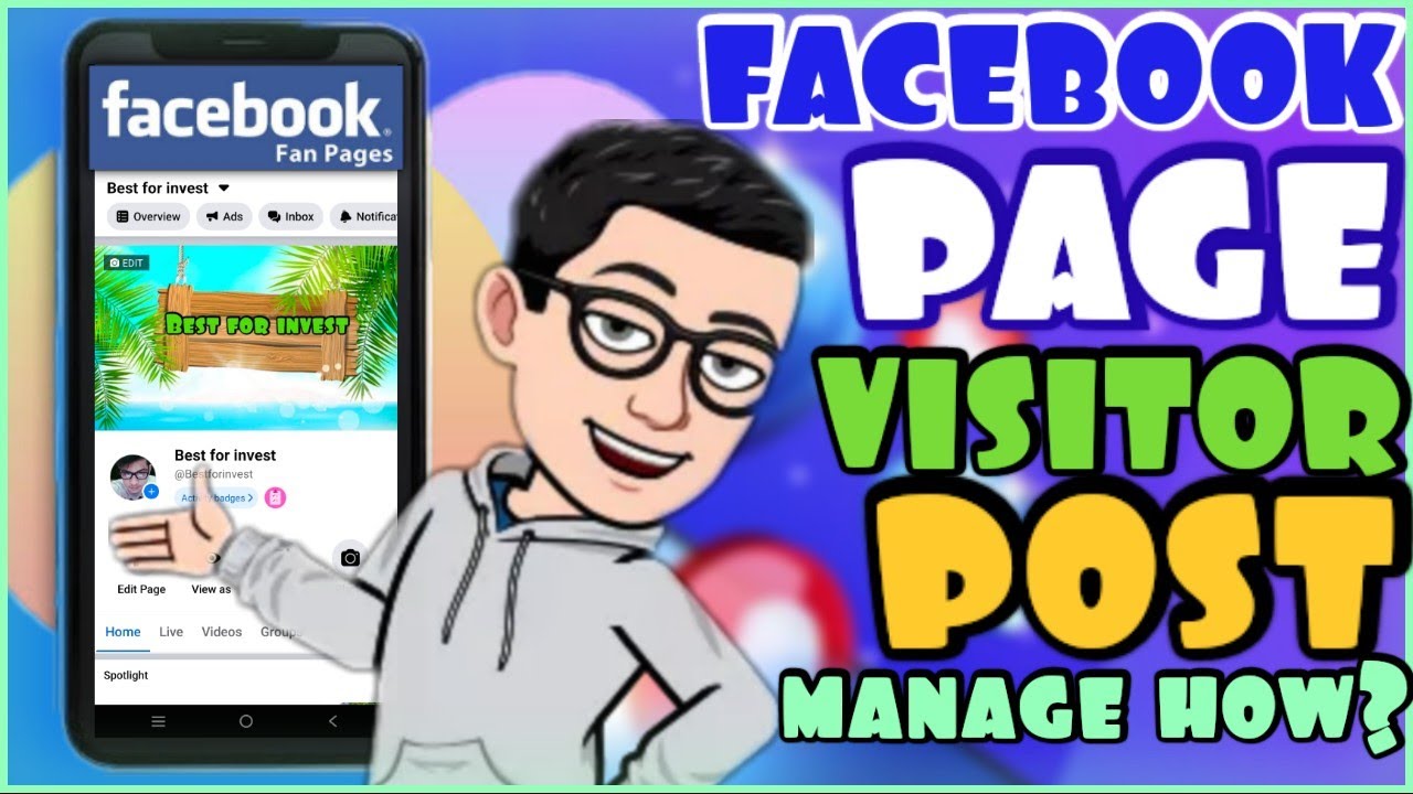 how to post review on facebook page | how to approve visitor post in ...