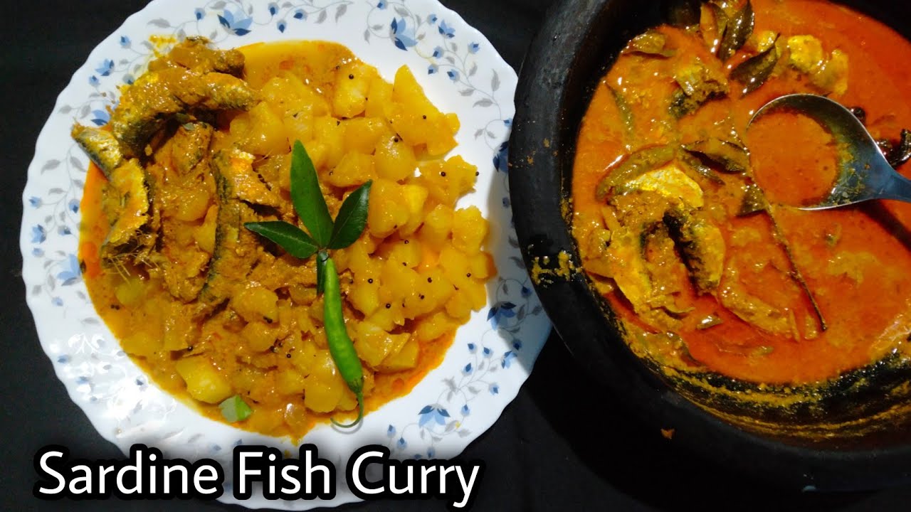 Sardine Fish Curry || Challa or Mathi Curry || Kerala style - YouTube
