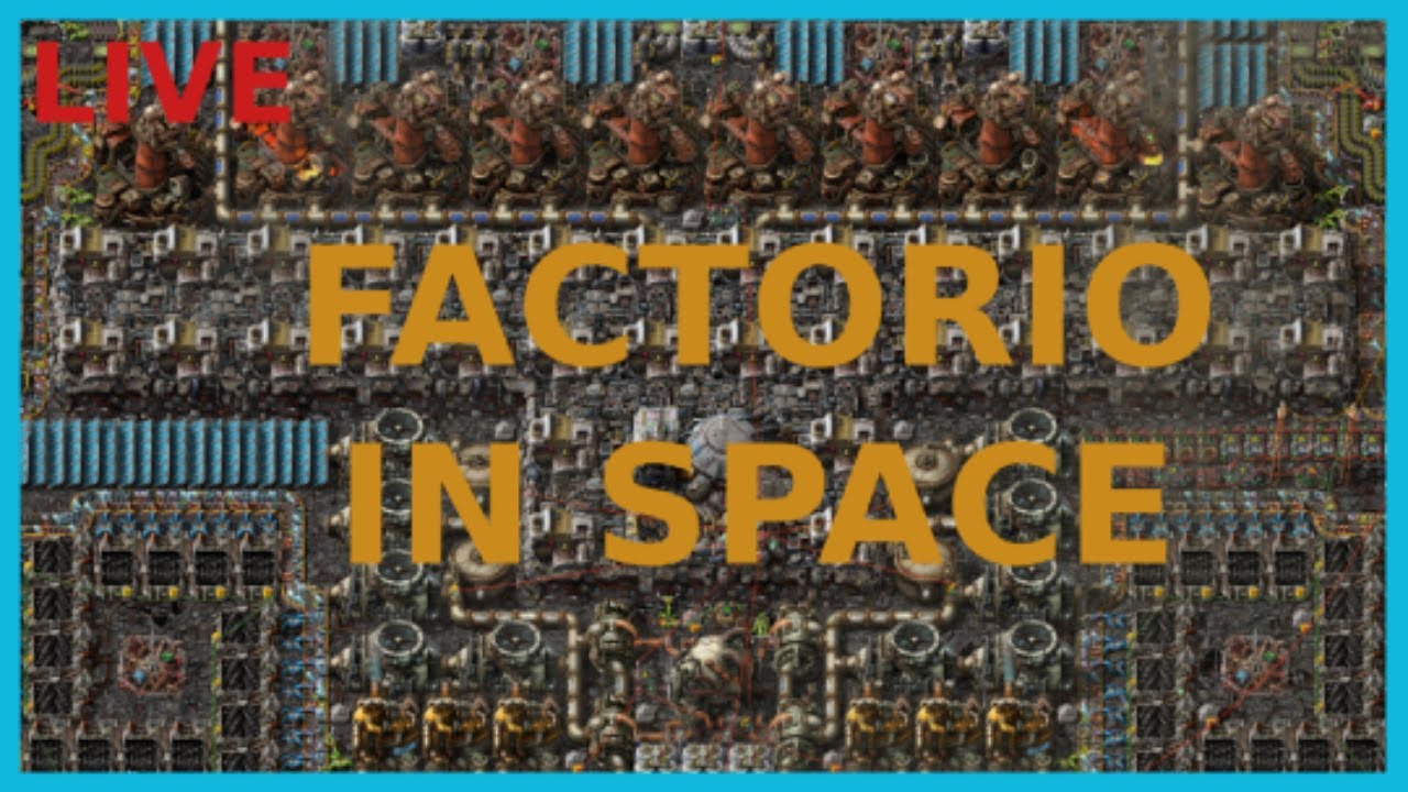 FACTORIO: SPACE AGE - Full Robot Base?! - YouTube