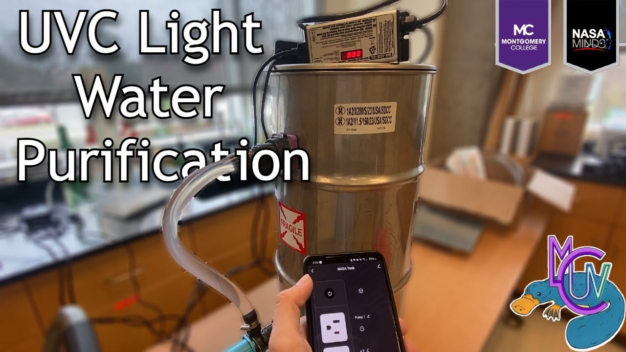 MC UV's Light Water Purifier NASA MINDS 2024 - YouTube