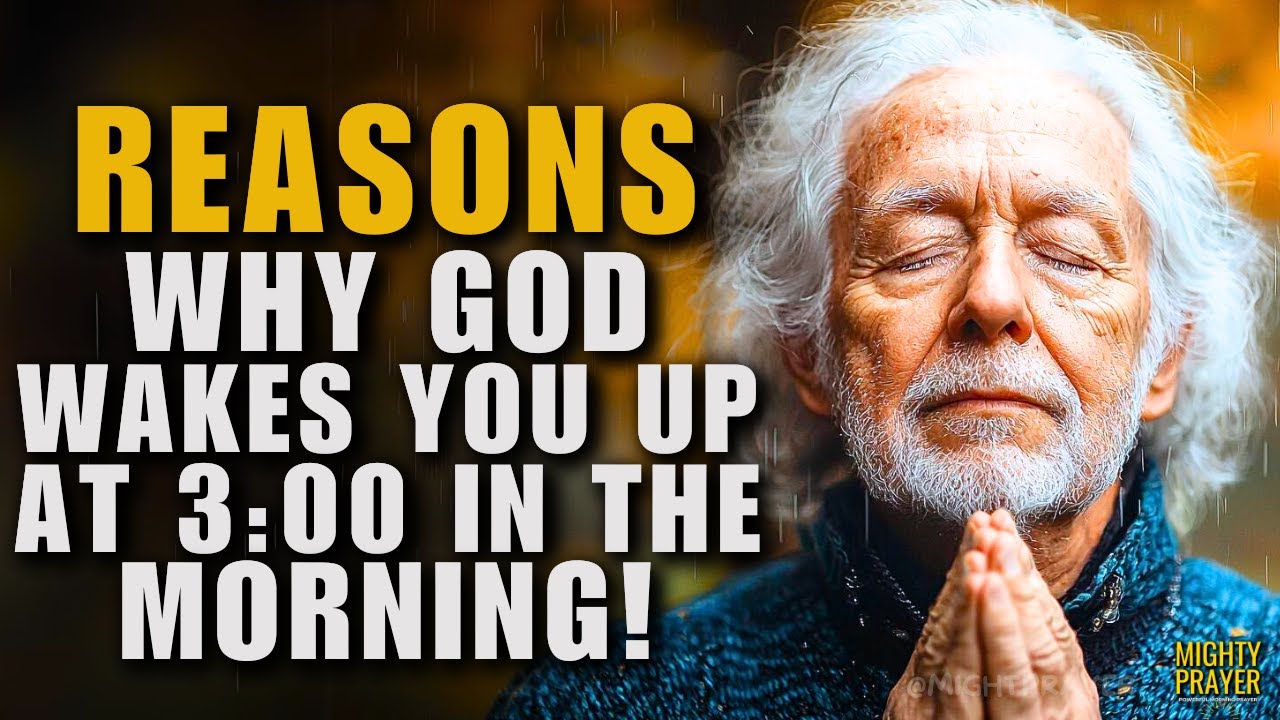 This Why God Wakes You up at 3:00 in The Morning! (Christian Motivation ...