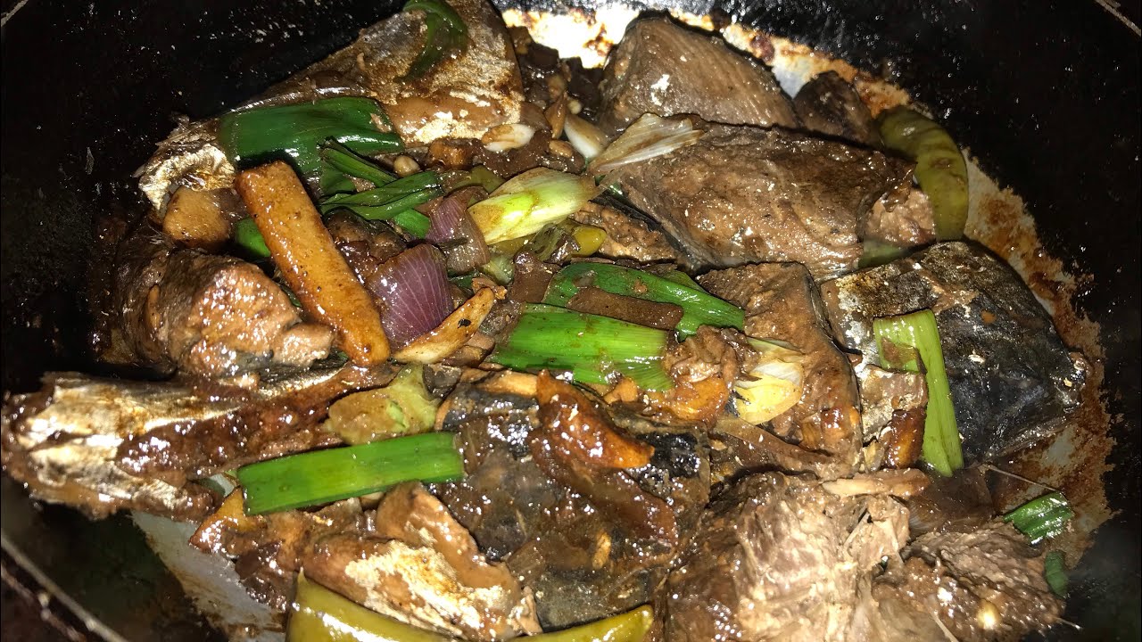 Adobo tuna (ofw libangan) - YouTube