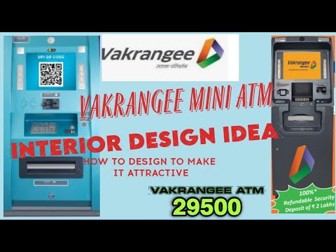 Vakrangee MINI UPI ATM INTERIOR II INDIA'S FIRST MINI UPI ATM II FULL ...
