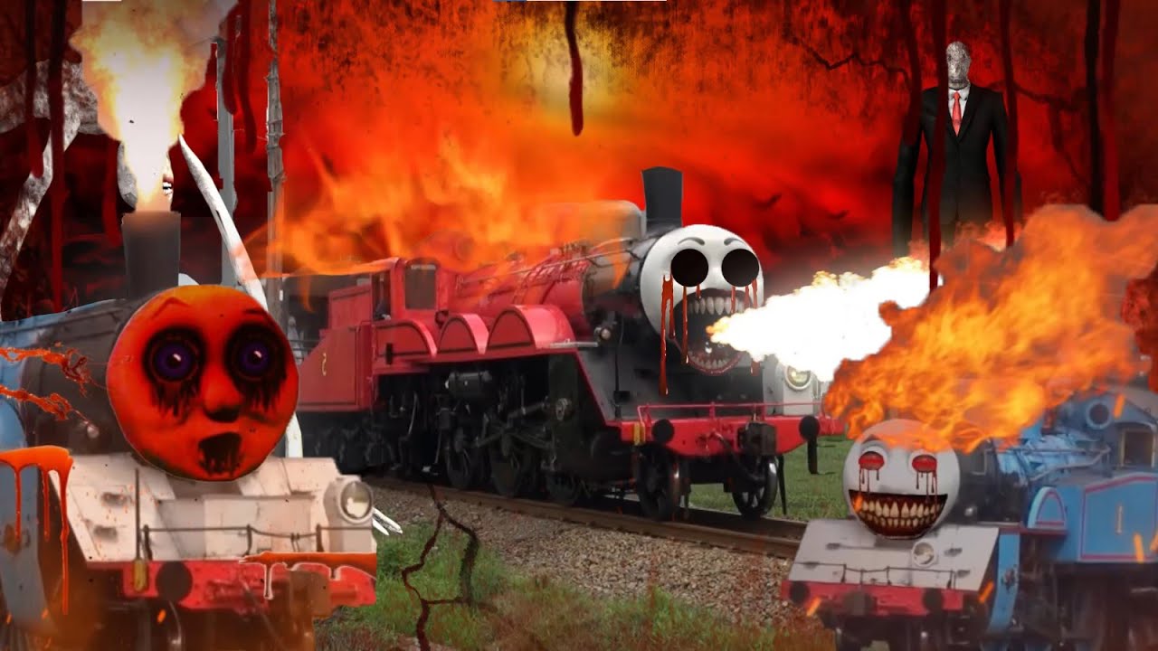 Haunted Thomas Train Scary Thomas Train - YouTube