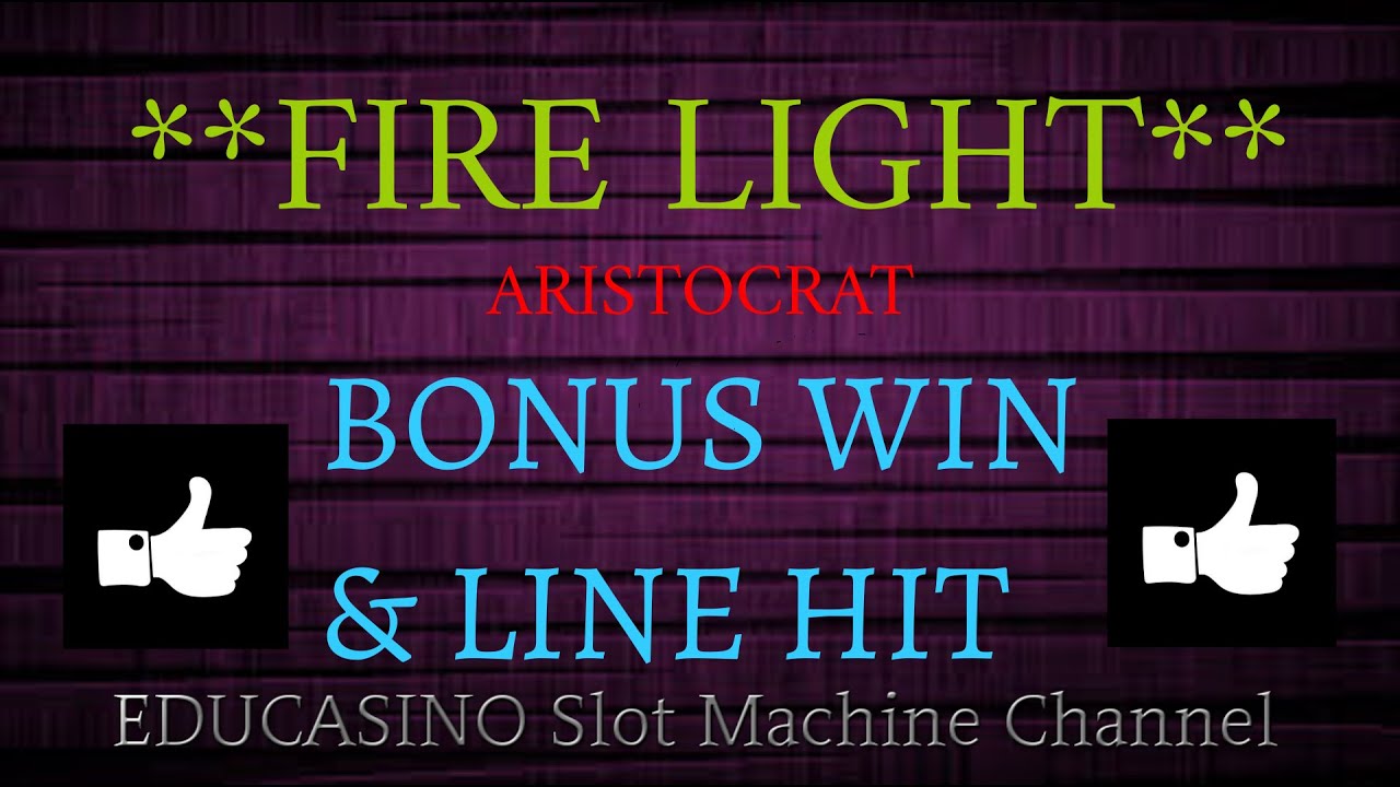 📽️🌋BONUS & LINE HIT🌋 FIRE LIGHT SLOT MACHINE🌋 💲10cts💲 - YouTube