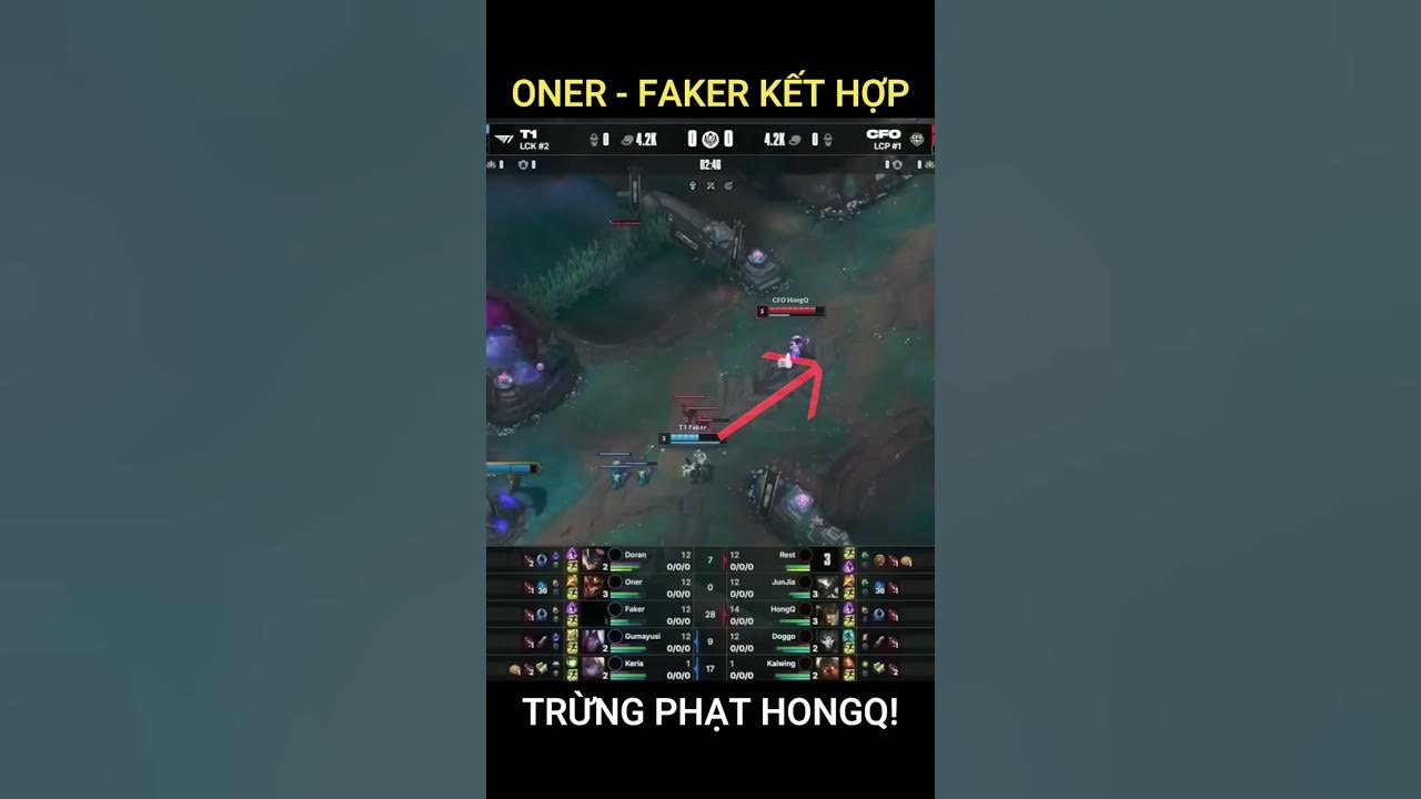 Faker - Oner setup pha gank trừng phạt HongQ vì tội đánh láo - YouTube