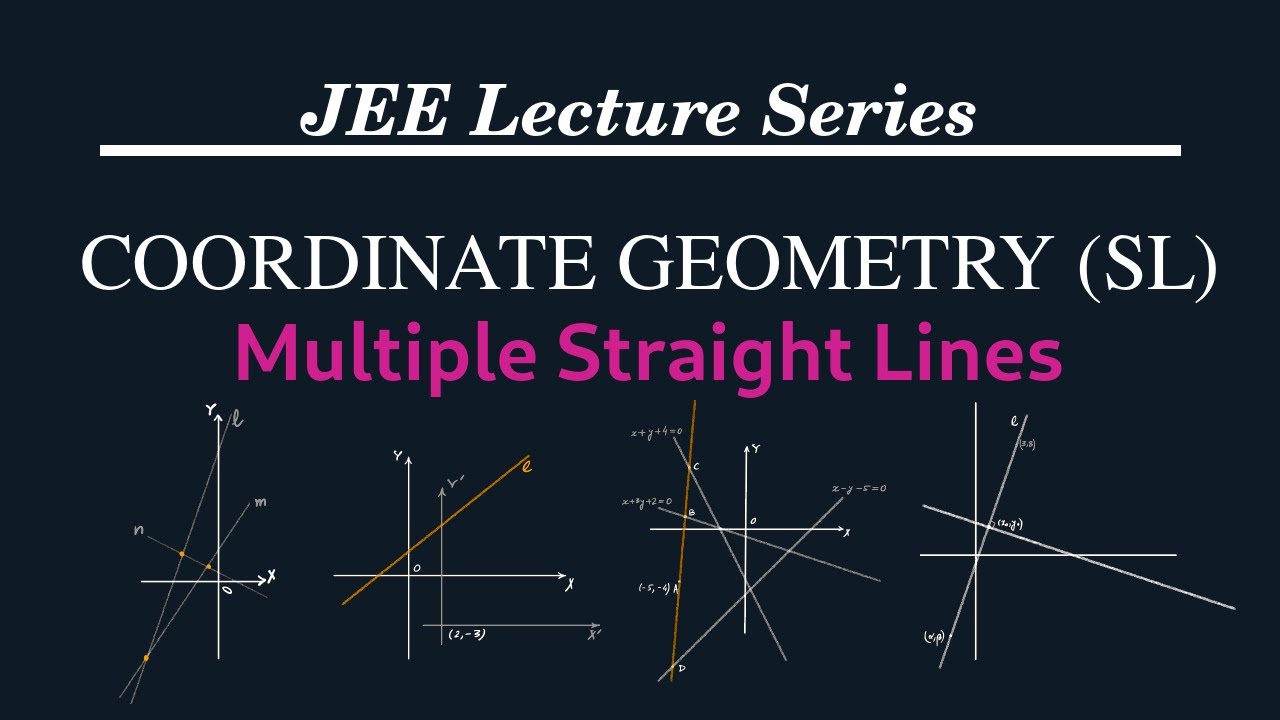 Coordinate Geometry (Straight Lines) Lecture 3.1 Multiple Straight ...
