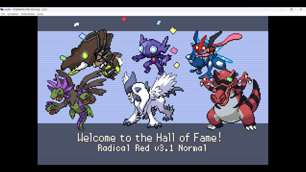 Pokémon Radical Red v3.1 - Dark Monotype Elite Four and Champion ...