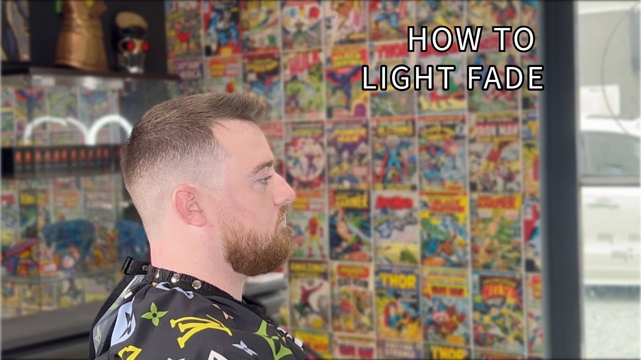 How to Cut a Light Fade | Step-by-Step Barber Tutorial For Beginners ...