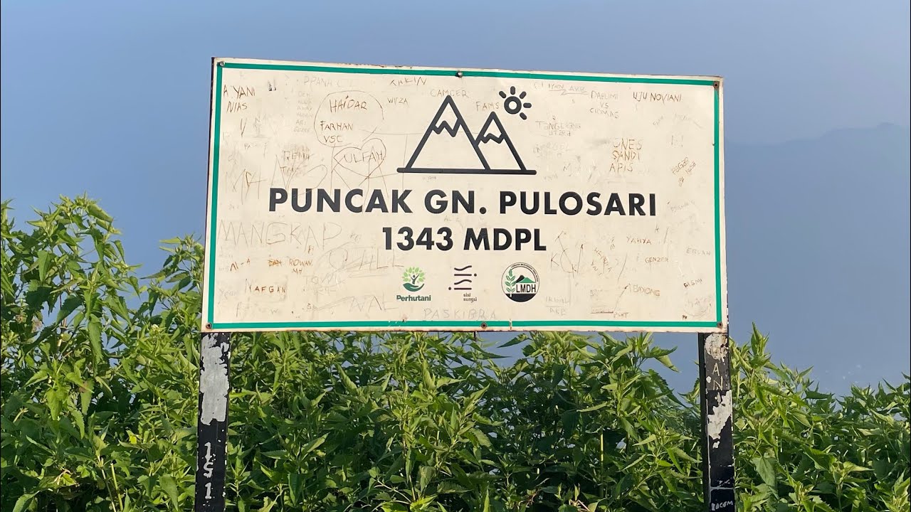 Mt pulosari via cihunjuran - YouTube