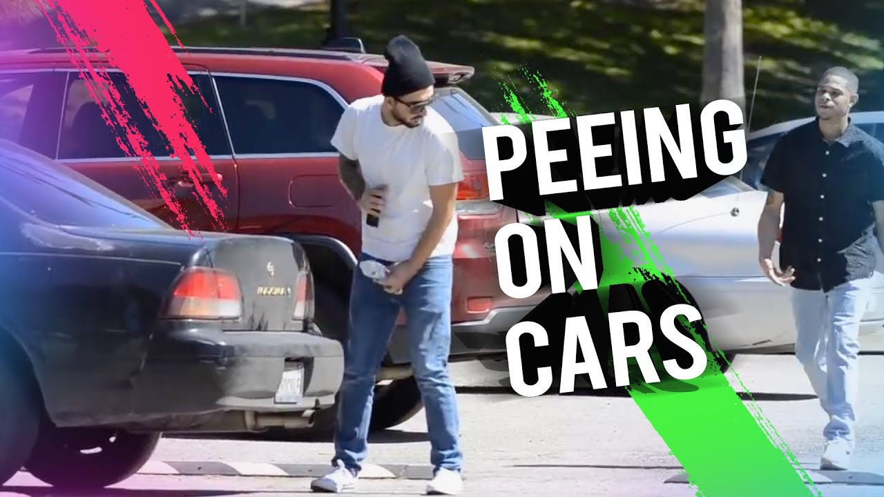 Peeing On Peoples Cars IN THE HOOD! PART 2 - YouTube