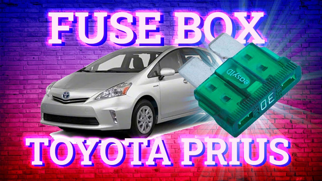 Fuse Layout Toyota Prius V / Prius+ / Prius Alpha 2012-2018 - YouTube