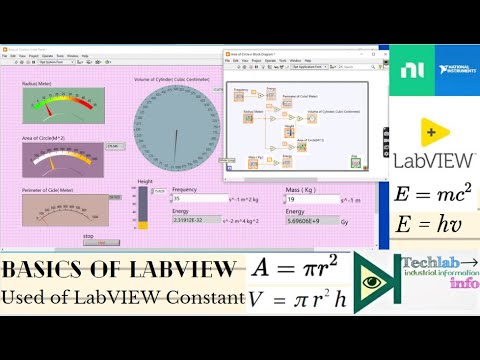 LabVIEW Tutorial | LabVIEW Constant Such as Pi, 2Pi, Plank's Constant ...
