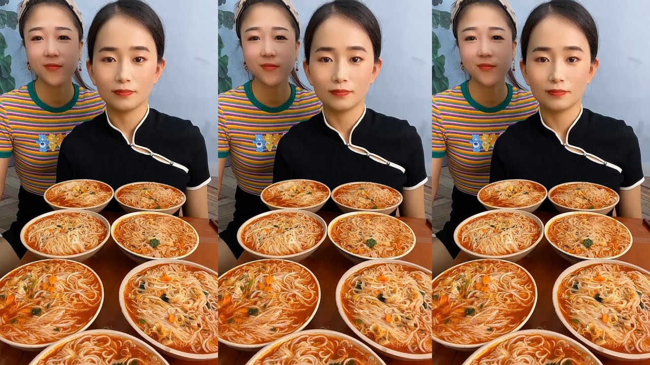 ASMR MUKBANG EATING SOUNDS #047 | Eat normally without wasting food ...