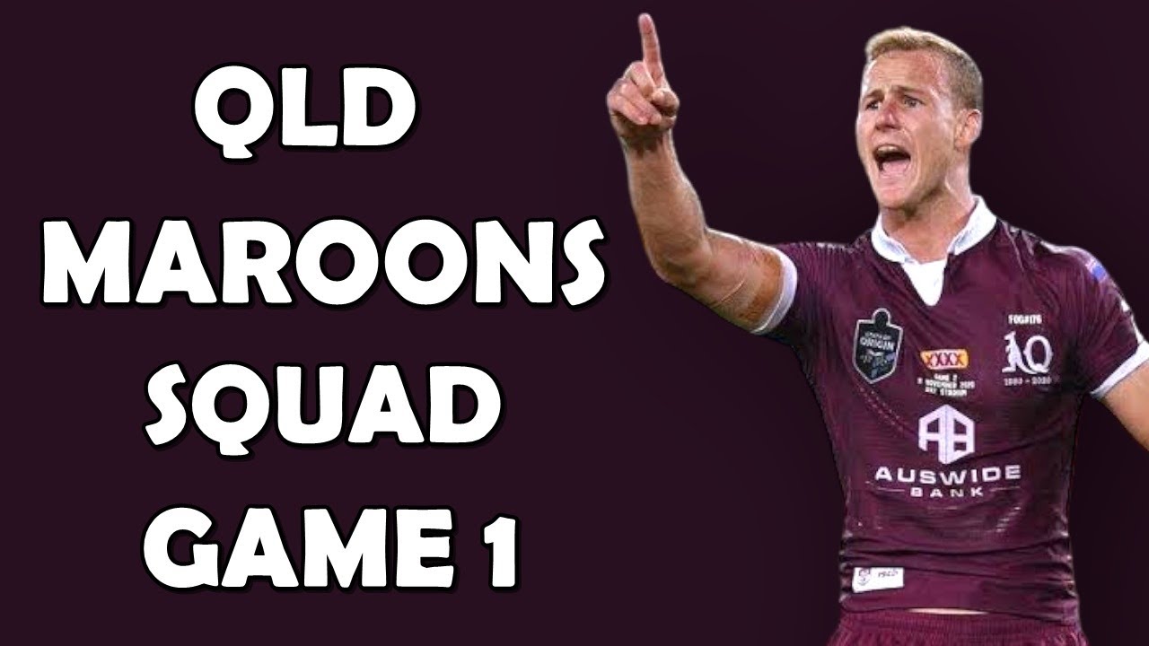 QLD Maroons Official Squad Game 1 | State of Origin 2023 | NRL - YouTube