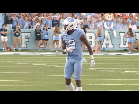 Postgame interview with North Carolina WR Tez Walker - YouTube