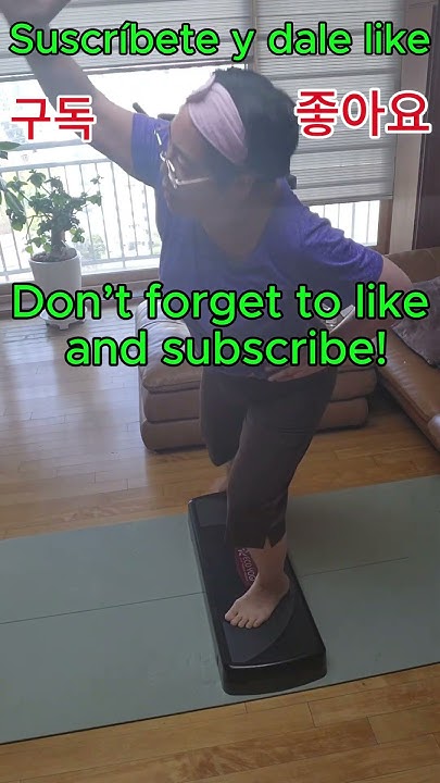 Day 44 | -8kg with Home Workout ,홈트 44일차, 중년 다이어트 도전! Día 44, -8kg con ejercicio en casa - YouTube