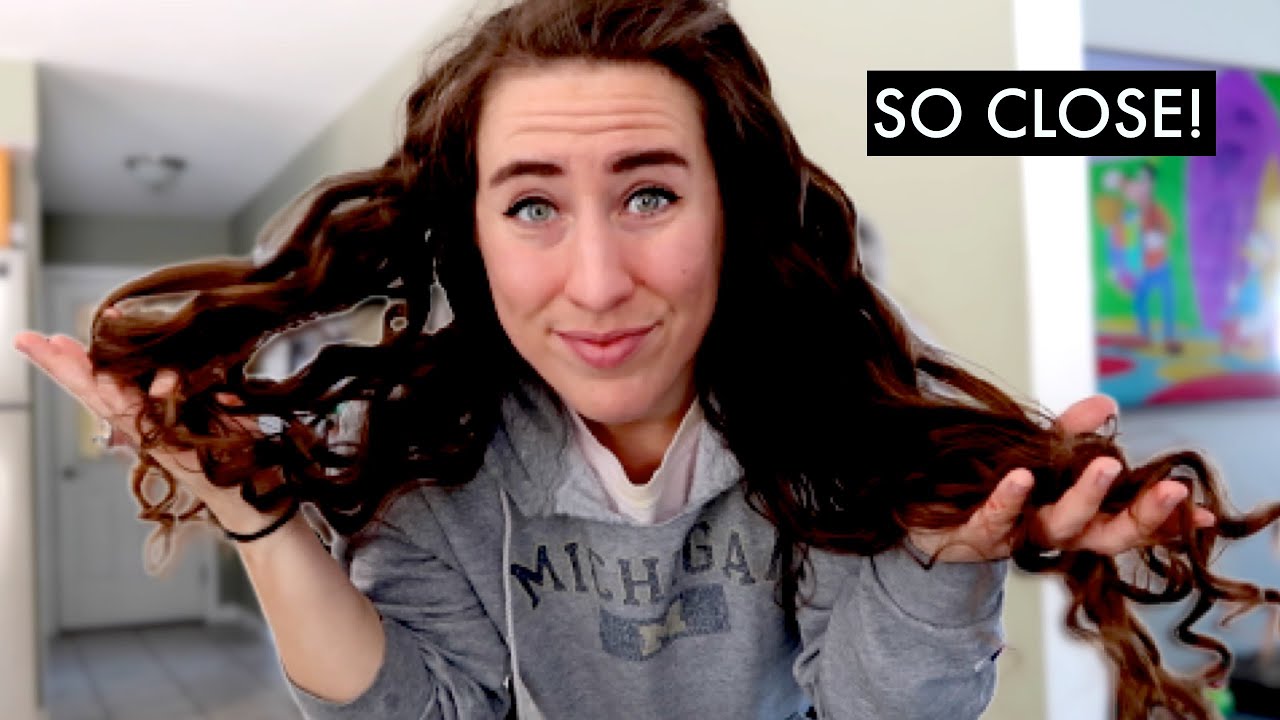 Long Hair Sock Curl *FAIL* | Motherhood Vlog - YouTube