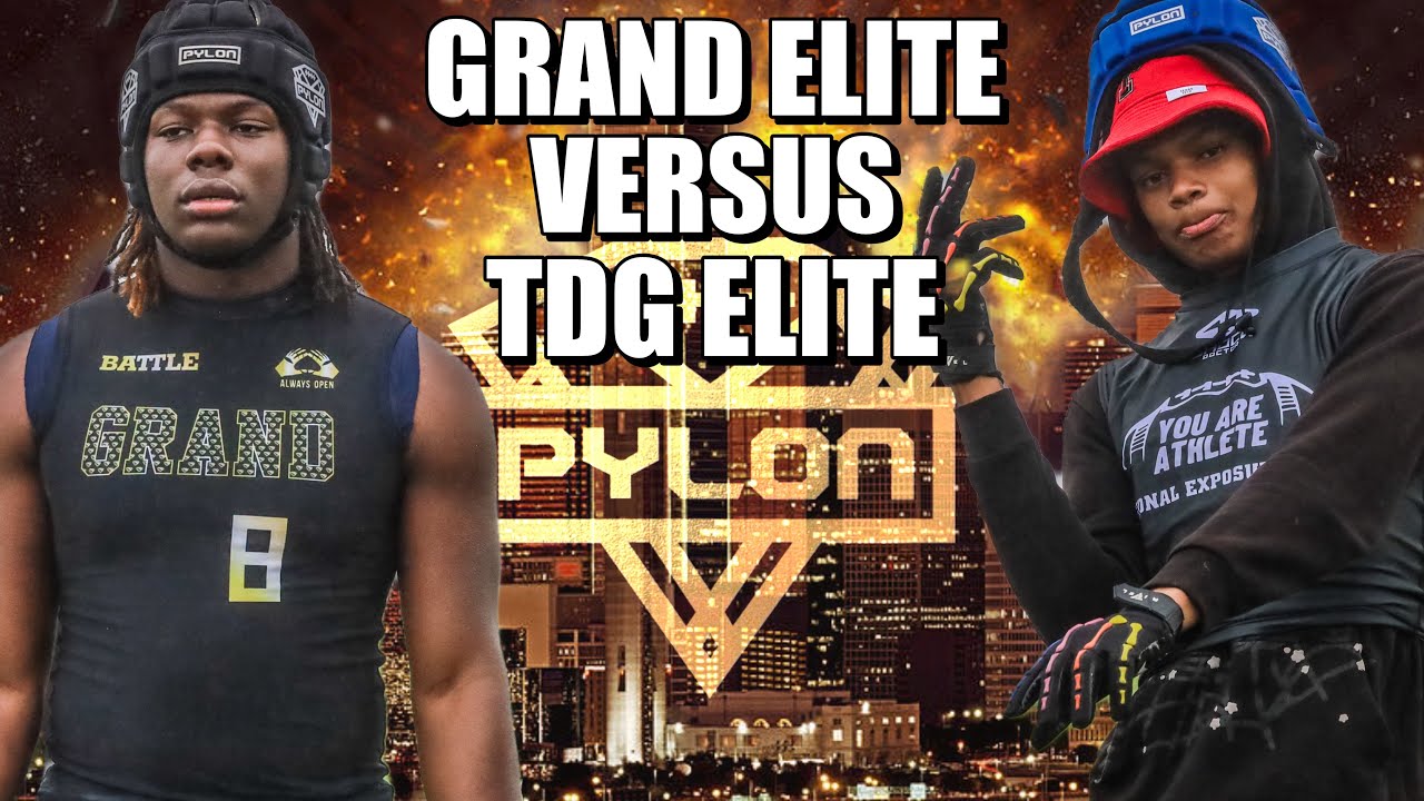 Pylon 7v7 Championship Game | 4 Star QB Keelon Russel led Grand Elite ...