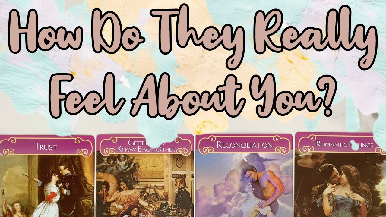 PICK A CARD 💐 How Do They Really Feel About You? 🧚🏼‍♀️ | Half Magic ...