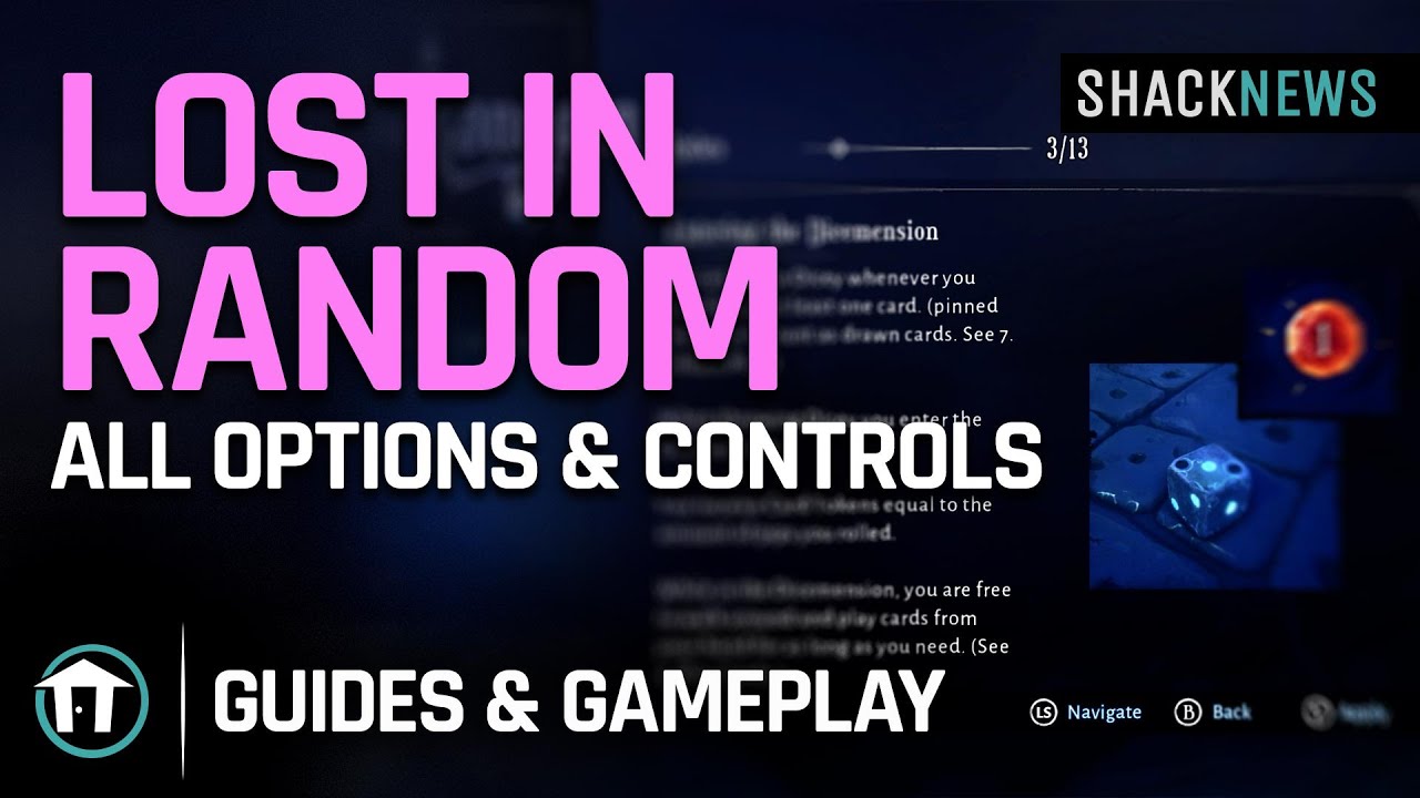 Lost in Random - All Options & Controls - YouTube